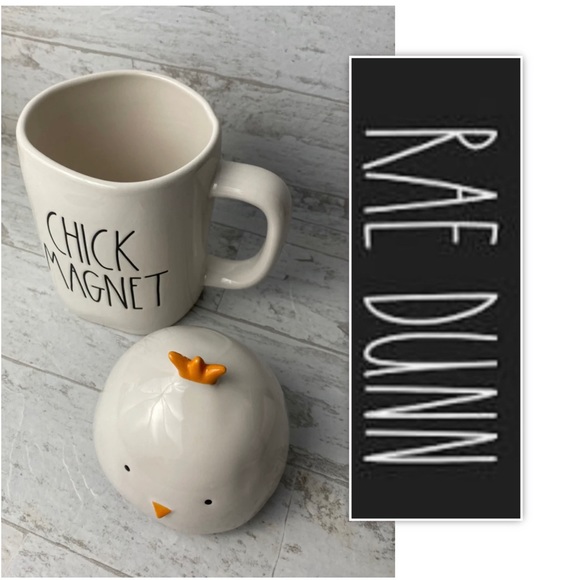 Rae Dunn | Kitchen | Rae Dunn Chick Magnet Mug And Topper Set | Poshmark